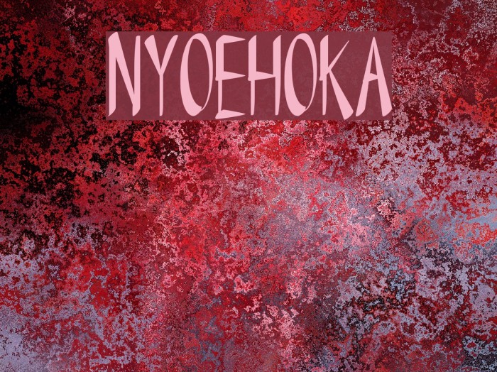 NYOEHOKA Font - FFonts.net