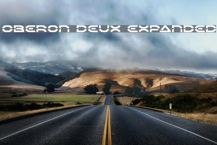 Oberon Deux Expanded Font - FFonts.net