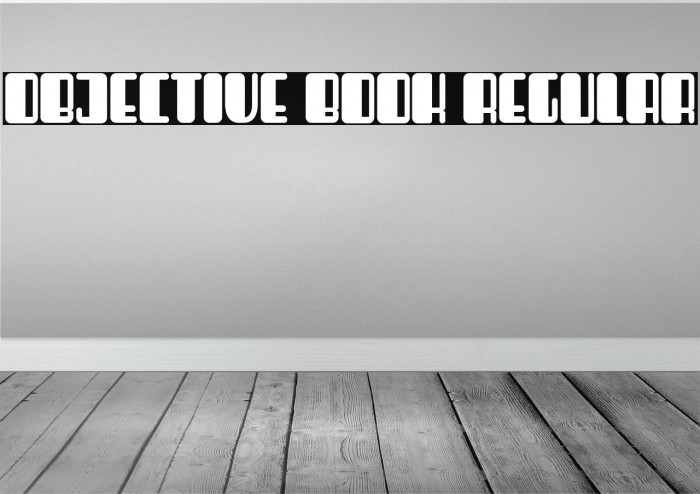 Objective Book Regular Font - FFonts.net