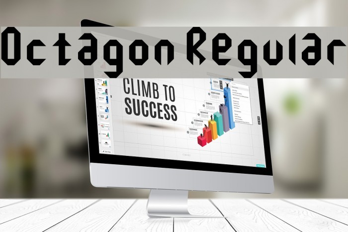 Octagon Regular Font - FFonts.net