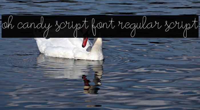 oh candy script font regular script Font - FFonts.net