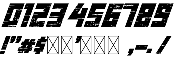 Old Car Bold Italic Font - FFonts.net