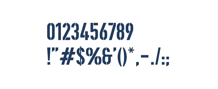 OmbudsmanStencil Font - Free Download (TTF/OTF) | FFonts.net