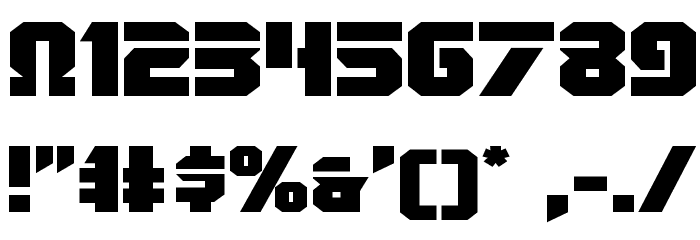 OmegaForce Expanded Font - FFonts.net