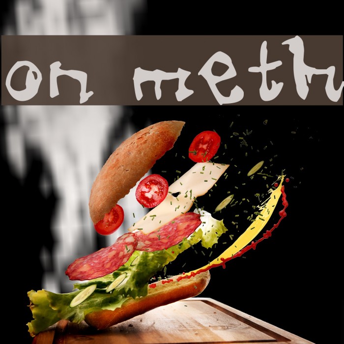 on meth Font - FFonts.net