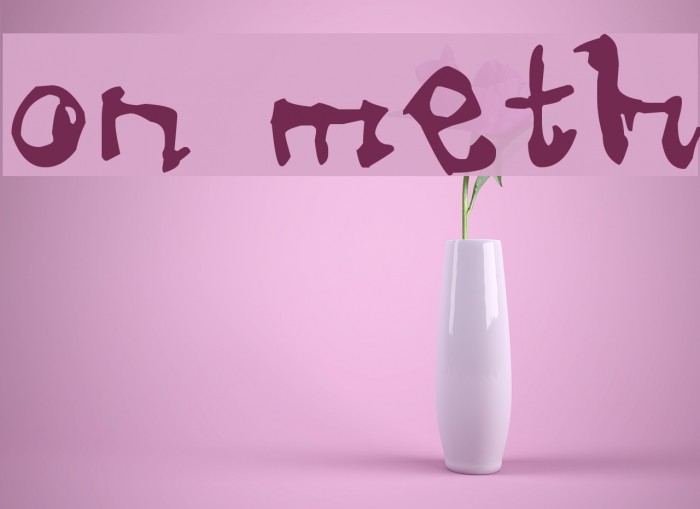 on meth Font - FFonts.net