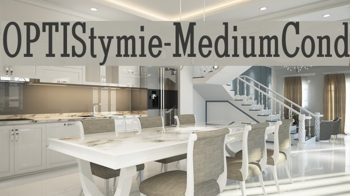 OPTIStymie-MediumCond Font - FFonts.net