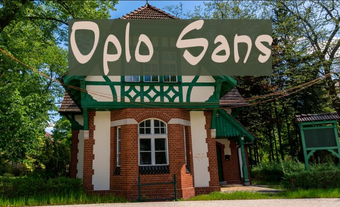 Oplo Sans Font - FFonts.net