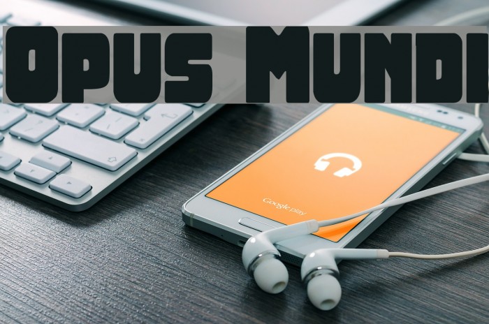 Opus Mundi Font - FFonts.net