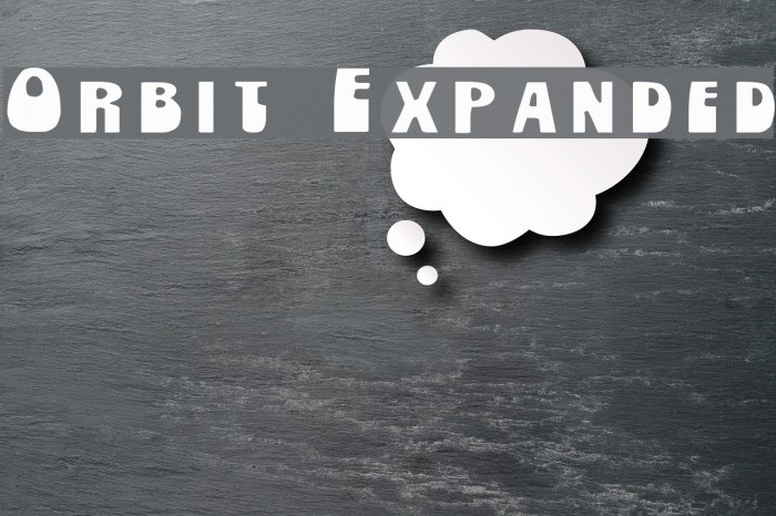 Orbit Expanded Font - FFonts.net