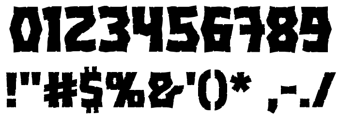 Orc Horde BB Font - FFonts.net