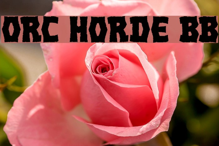 Orc Horde BB Font - FFonts.net