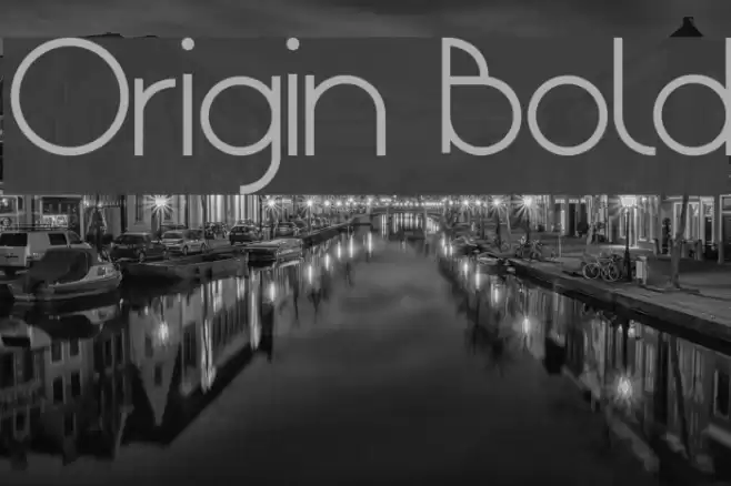 Origin Bold Font - Free Download (TTF/OTF) | FFonts.net