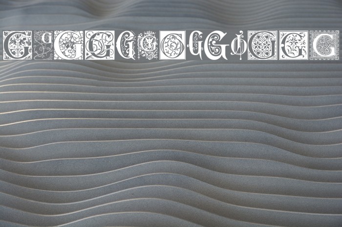 Ornamental Initials G Font - FFonts.net