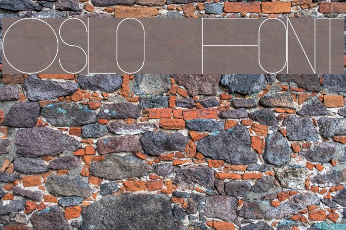 Oslo Font - FFonts.net