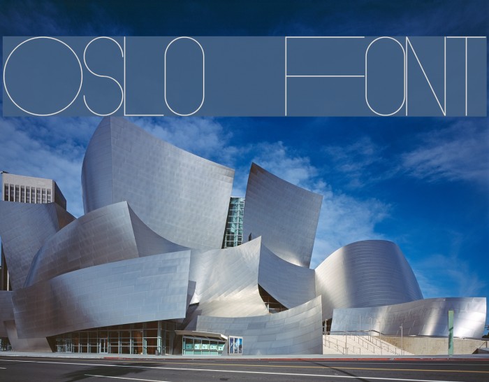 Oslo Font - FFonts.net