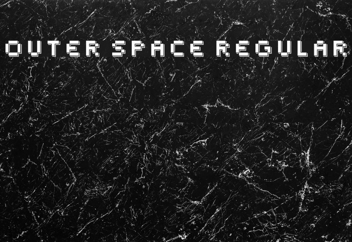 Outer Space Regular Font - FFonts.net