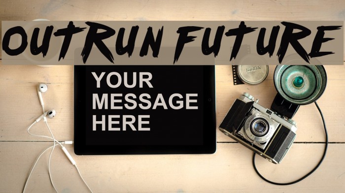 outrun future Font - FFonts.net