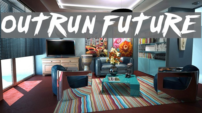 outrun future Font - FFonts.net
