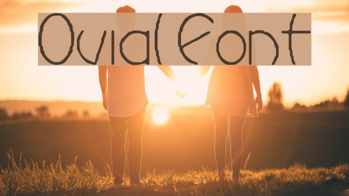 Ovial Font - FFonts.net