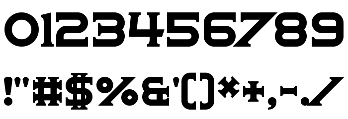 Oxen Crossbow Font - FFonts.net