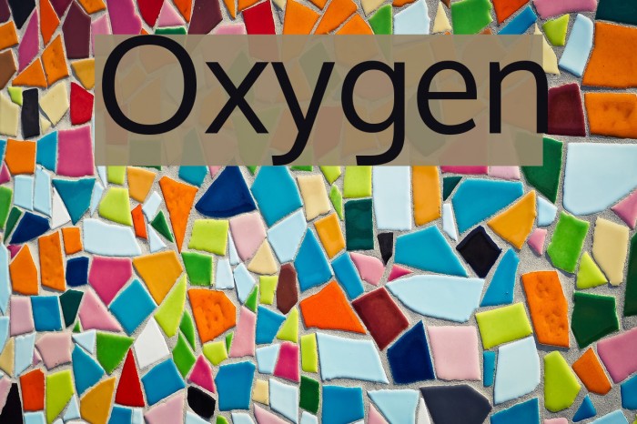 Oxygen Font - FFonts.net