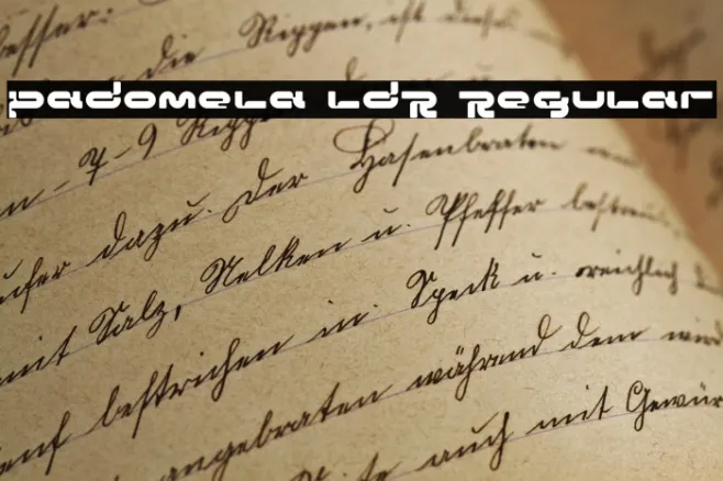 Padomela LDR Regular Font | Free Download (TTF/OTF) | FFonts.net