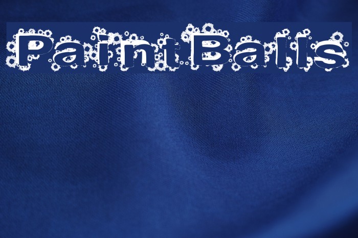 PaintBalls Font - FFonts.net