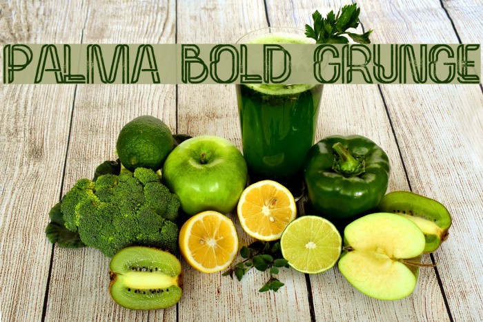Palma Bold Grunge Font - FFonts.net