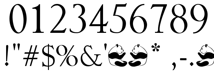 Panda Spots Font - FFonts.net
