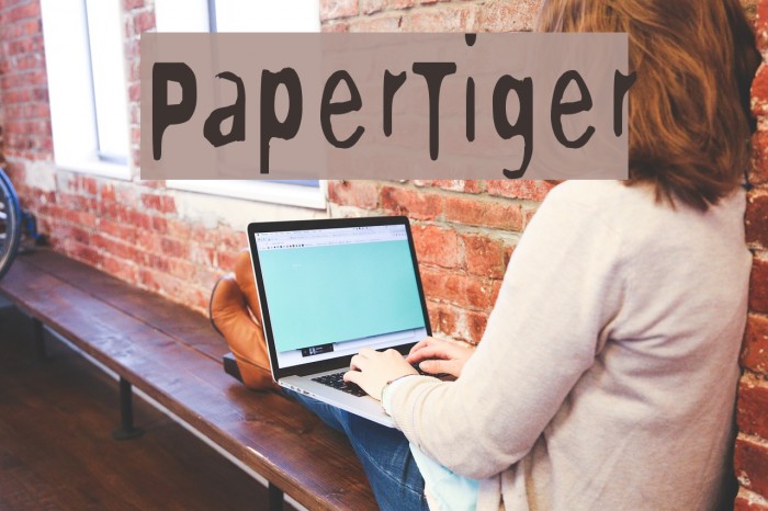 PaperTiger Font - FFonts.net