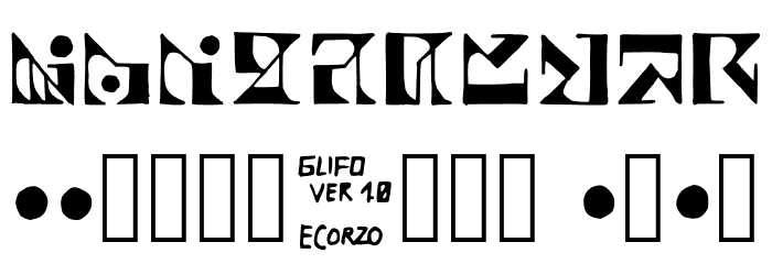 Paraghyph Ver 1 Regular Font - FFonts.net