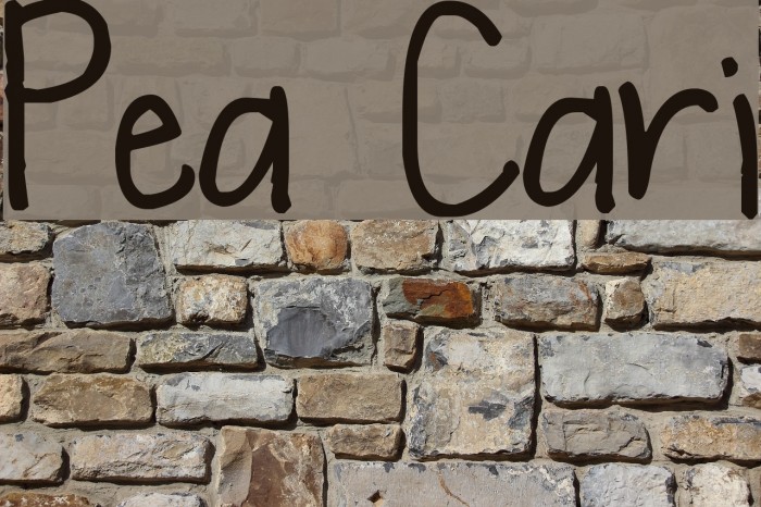 Pea Cari Font - FFonts.net