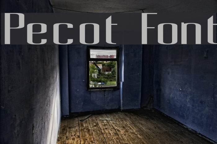 Pecot Font - FFonts.net