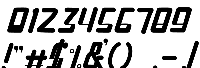 PenTagon-Italic Font - FFonts.net