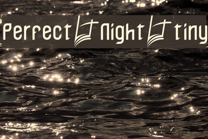Perfect Night tiny Font - FFonts.net