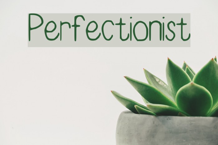 Perfectionist Font - FFonts.net