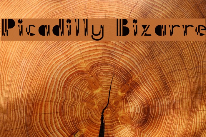 Picadilly Bizarre Font - FFonts.net
