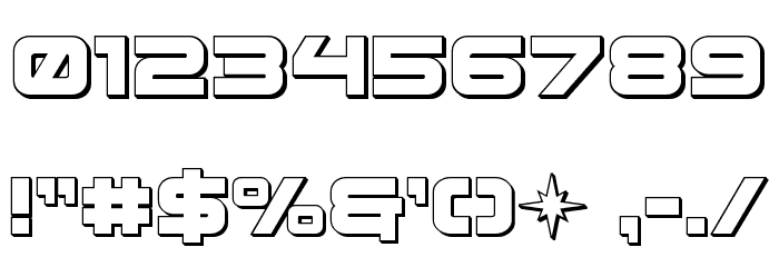 Pilot Command 3D Font - FFonts.net