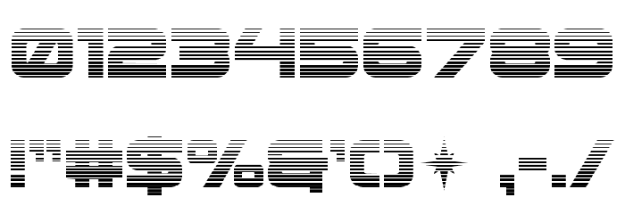 Pilot Command Gradient Font - FFonts.net