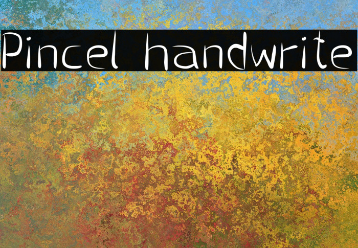 Pincel handwrite Font - FFonts.net