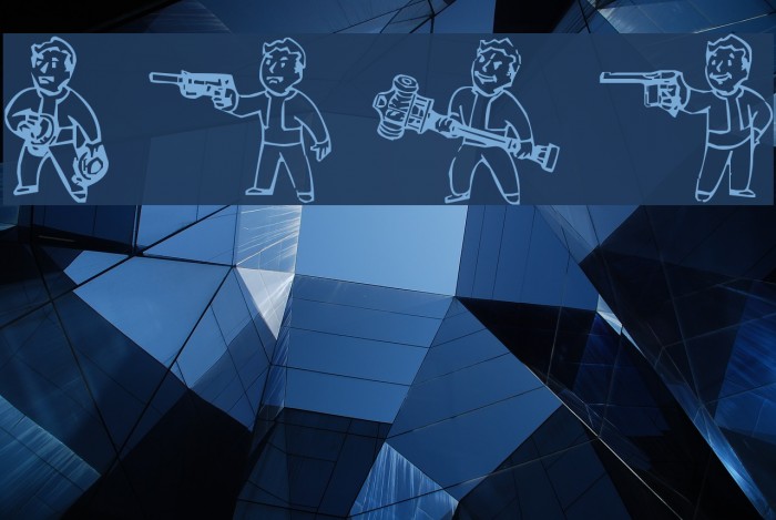 Pip Boy Weapons Dingbats Font - FFonts.net