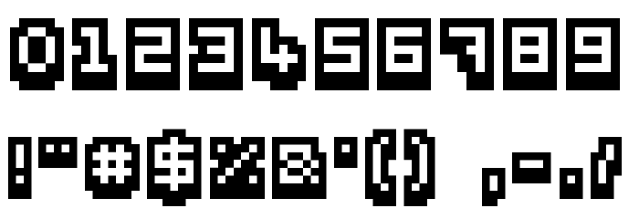 Pixel Bit Advanced Regular Font - FFonts.net