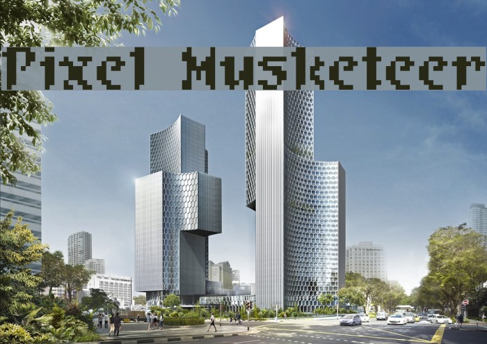 Pixel Musketeer Font - FFonts.net