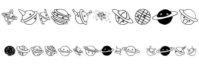 Planets Font - FFonts.net