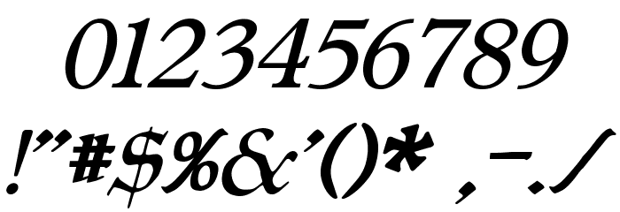 Planewalker Italic Font - FFonts.net