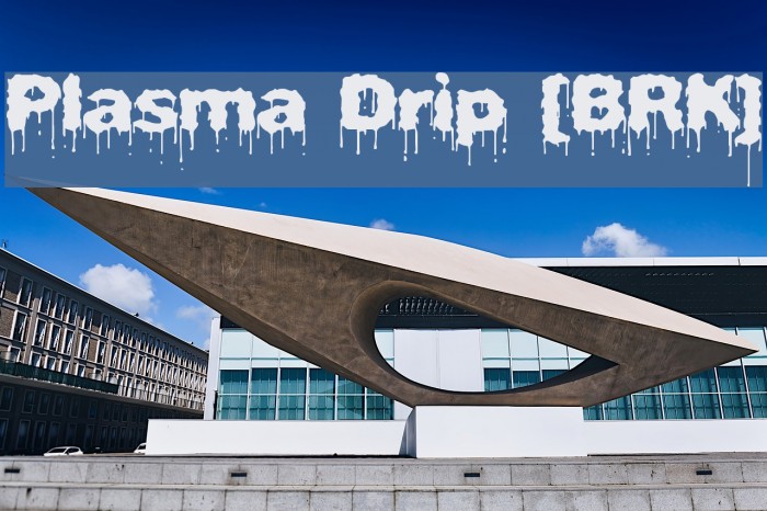Plasma Drip [BRK] Font - FFonts.net