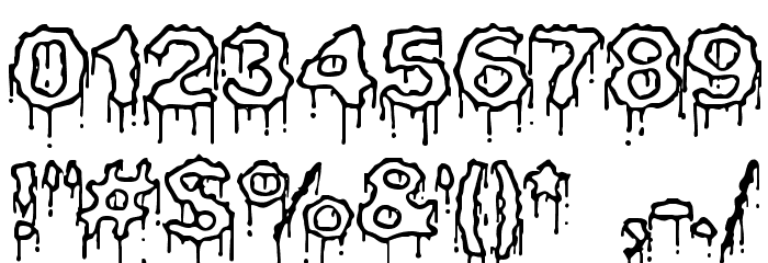 Plasma Drip [Empty] [BRK] Font - FFonts.net