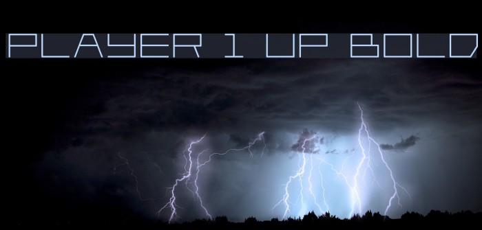 Player 1 Up Bold Font - FFonts.net