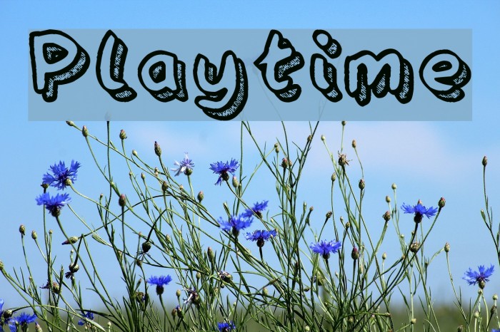 Playtime Font - FFonts.net